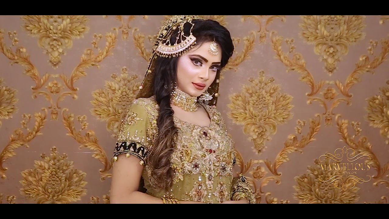 Moral Makeup | Bridal valima makeup | Marvellous salon | model areesha ...