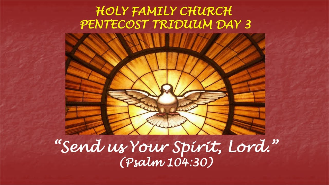 Pentecost Triduum - Day 3 - Fri 26 May 2023 - YouTube