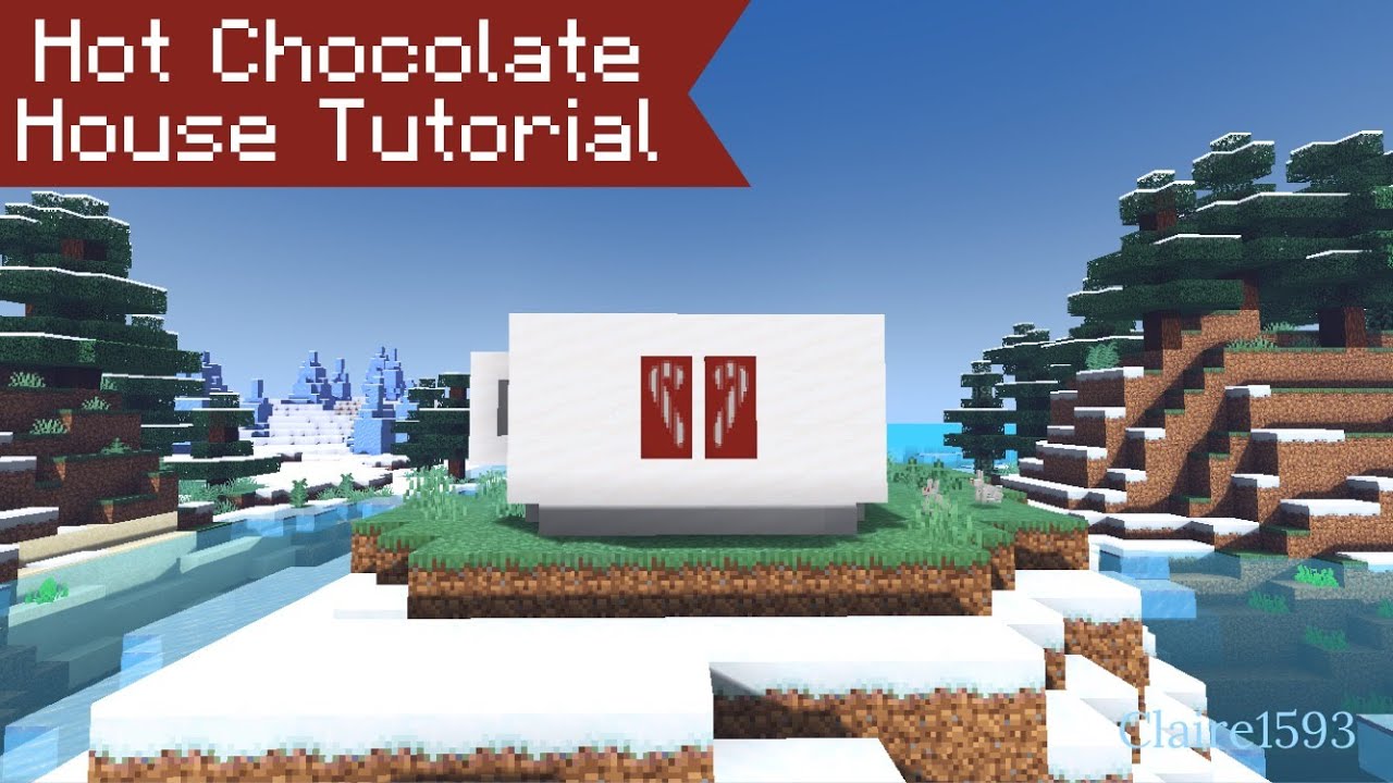 Minecraft: Hot Chocolate House Tutorial | Survival House - YouTube