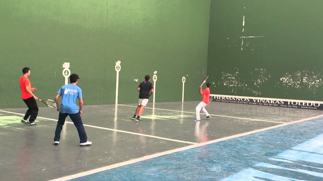 Frontenis olimpico open de Pinto sub 16 1ª fase partida 3 - YouTube