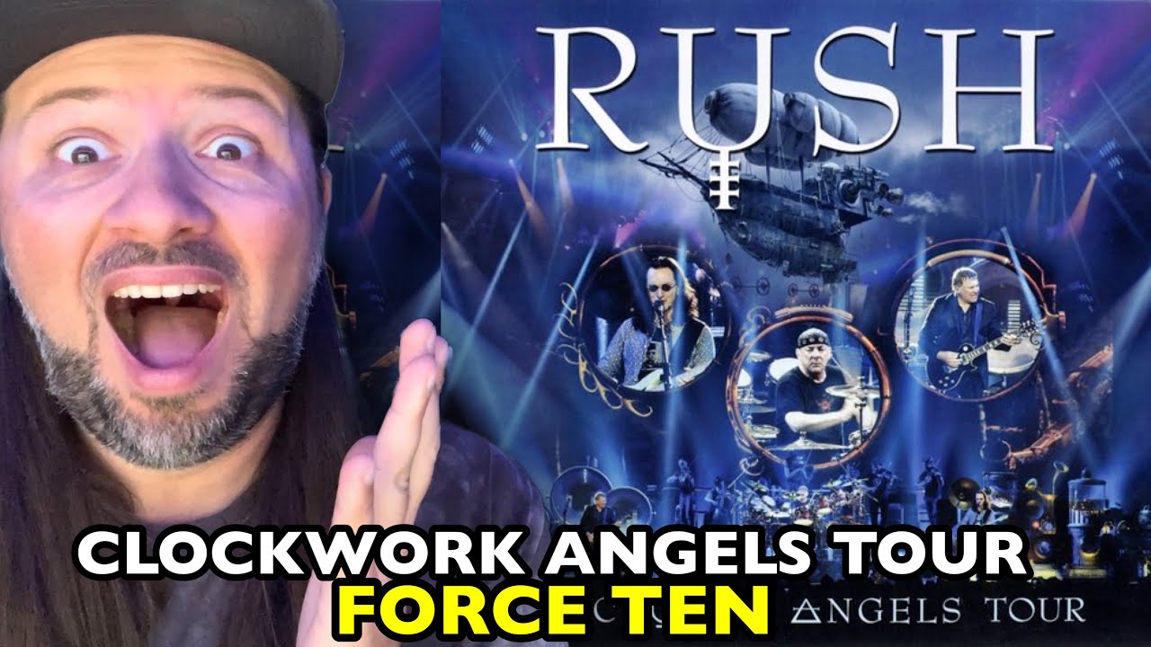 RUSH Force Ten CLOCKWORK ANGELS TOUR LIVE | REACTION - YouTube