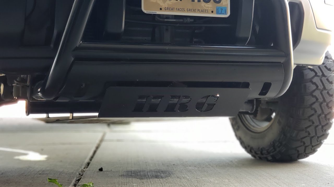 HRG SKID PLATE!!! (How to install and what you need to know) - YouTube