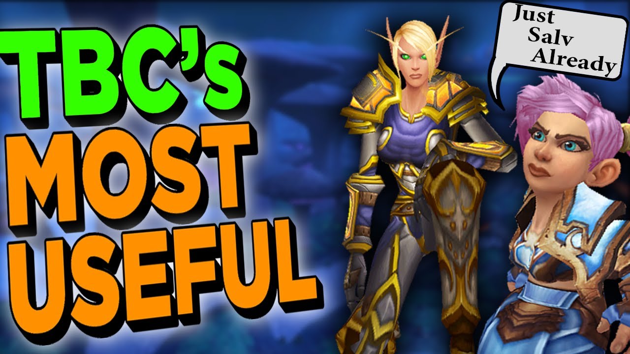 MOST USEFUL CLASSES In The Burning Crusade Classic - Classic TBC - YouTube