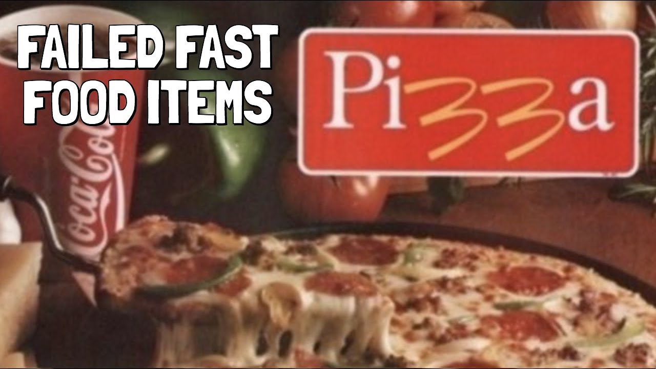 Top 10 Biggest FAILED Fast Food Items - YouTube