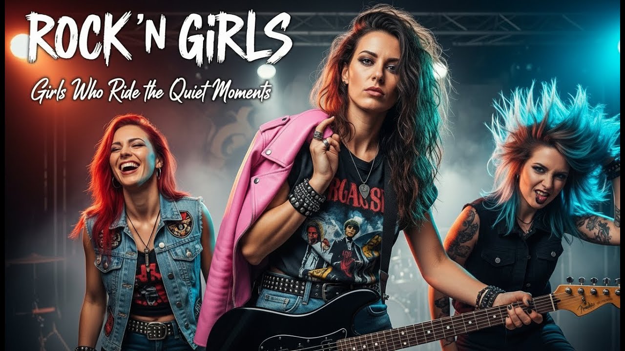 Best Music Rock n Roll Girls 🔥 Rock n Girls 🎸 Girls Who Ride the Quiet ...