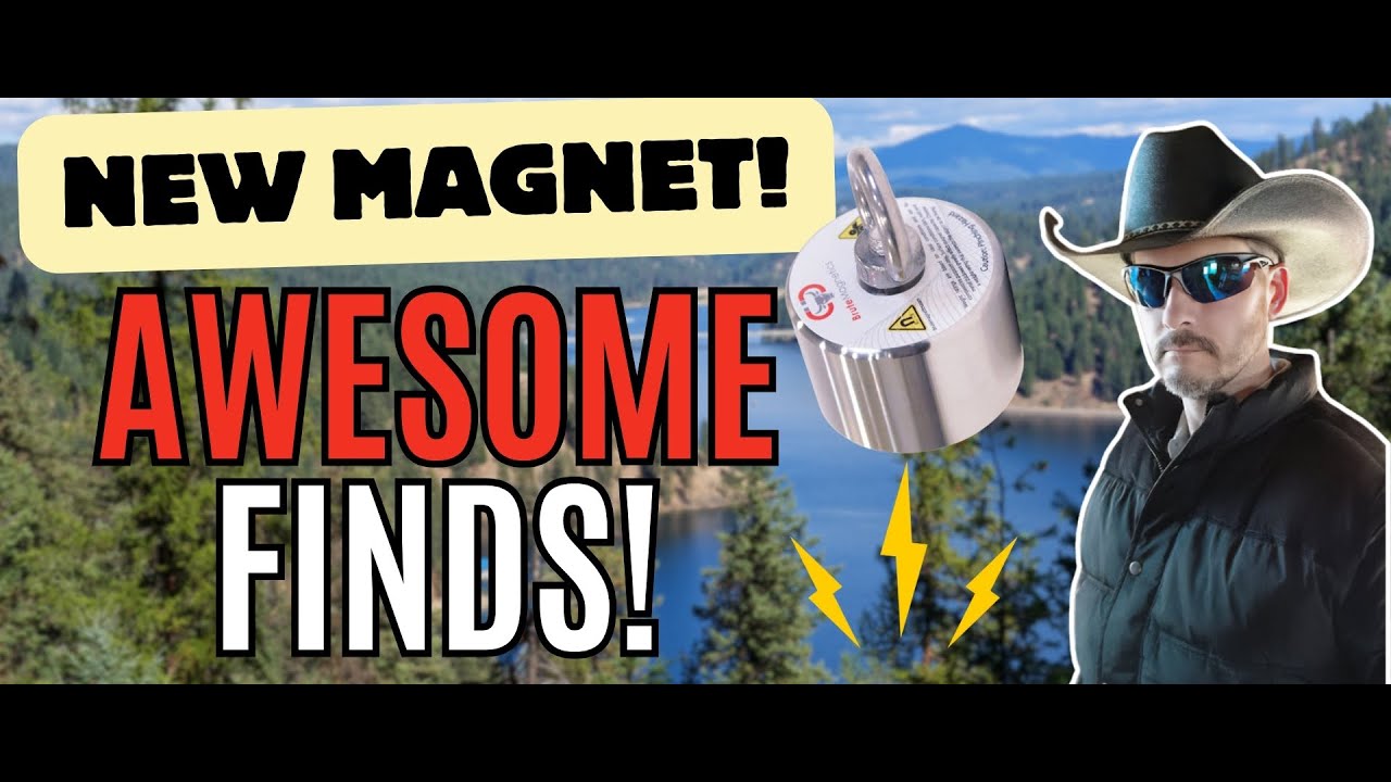 Fantastic Magnet Fishing! NEW MAGNET | Rustiest Catch Ep 007 - YouTube
