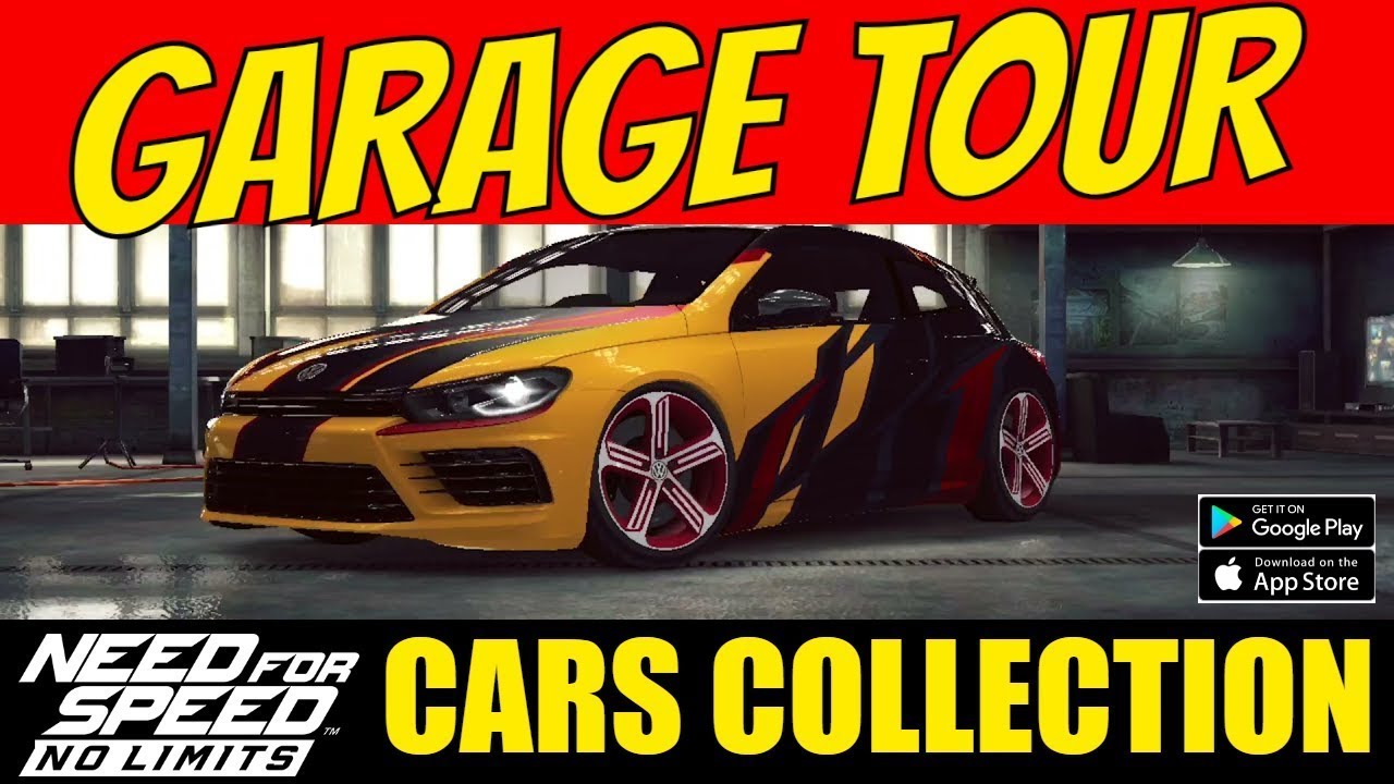 NFS: NO LIMITS | MY GARAGE TOUR #1 - YouTube