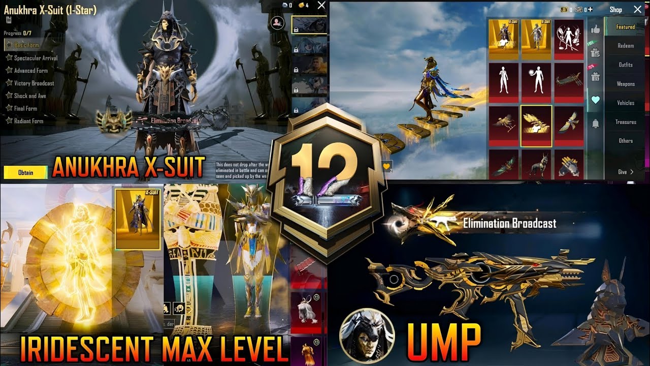 "Anukhra X-Suit Max Level & UMP | Next ultimate Set PUBG Mobile!" # ...