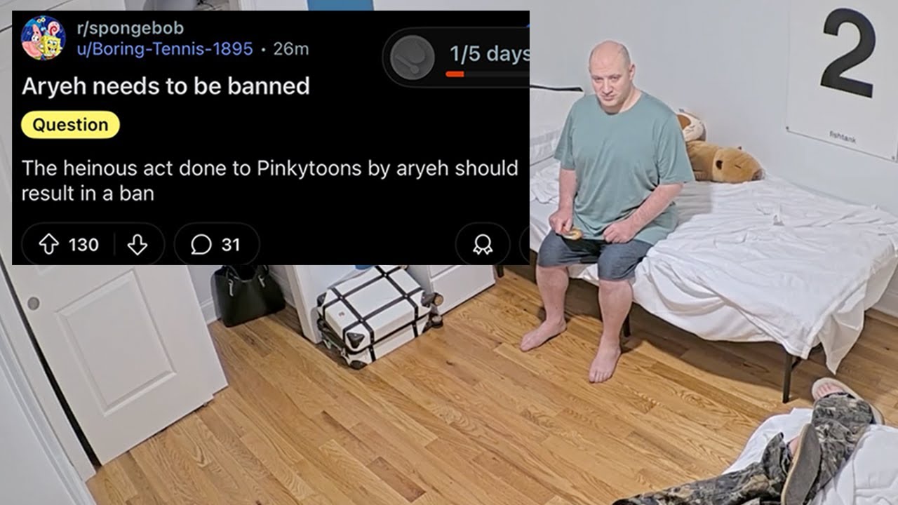 Aryeh Needs CODDLING Over Alleged Reddit Ban | Fishtank Season 4 | Day ...