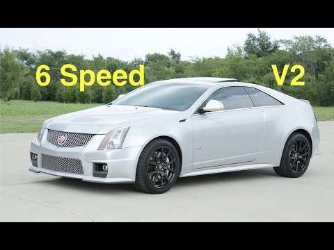 6 SPEED 1 Owner 2013 CTS-V Coupe 38K mls Drive Walk Around For Sale ...