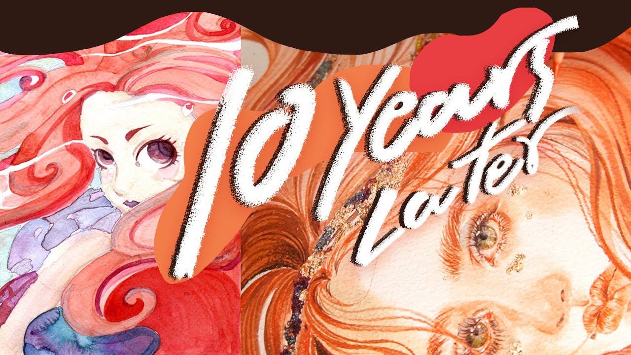 2009 vs 2020 ART | สิบปีผ่านไป ฝีมือการวาดรูปเปลี่ยนไปแค่ไหน - YouTube