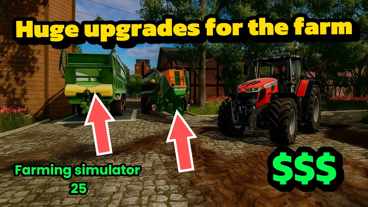 Huge Farm Upgrades! New Equipment in Action | Farming simulator 25 ...