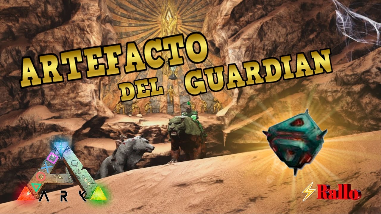 ARK SURVIVAL PS4 ARTEFACTO DEL GUARDIÁN - YouTube