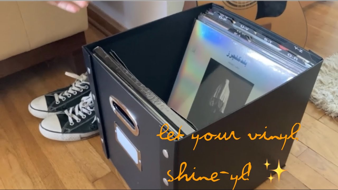 In Hand Review of Snap-and-Store Vinyl Records Storage Box - YouTube