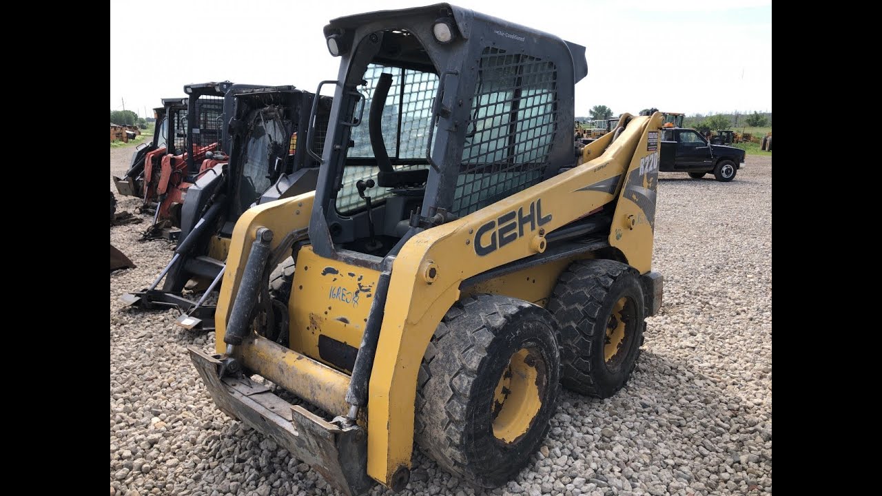2016 Gehl R220 - Equipment Parts Unit 16RE018 - YouTube