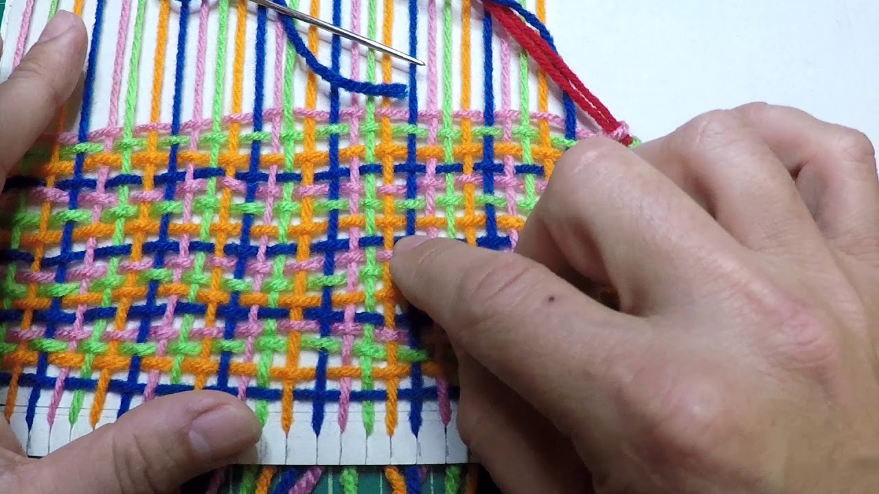 triangle weave pt05 - YouTube