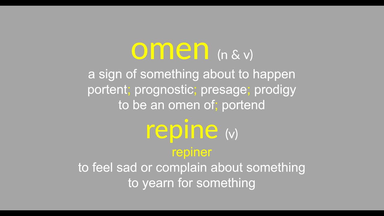 omen & repine - YouTube