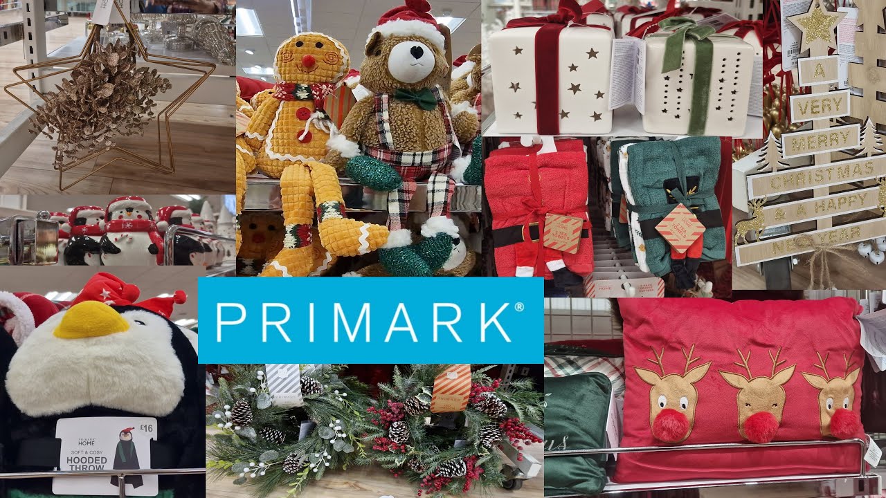 PRIMARK CHRISTMAS HOME DECOR 2023 | PRIMARK COME SHOP WITH ME # ...