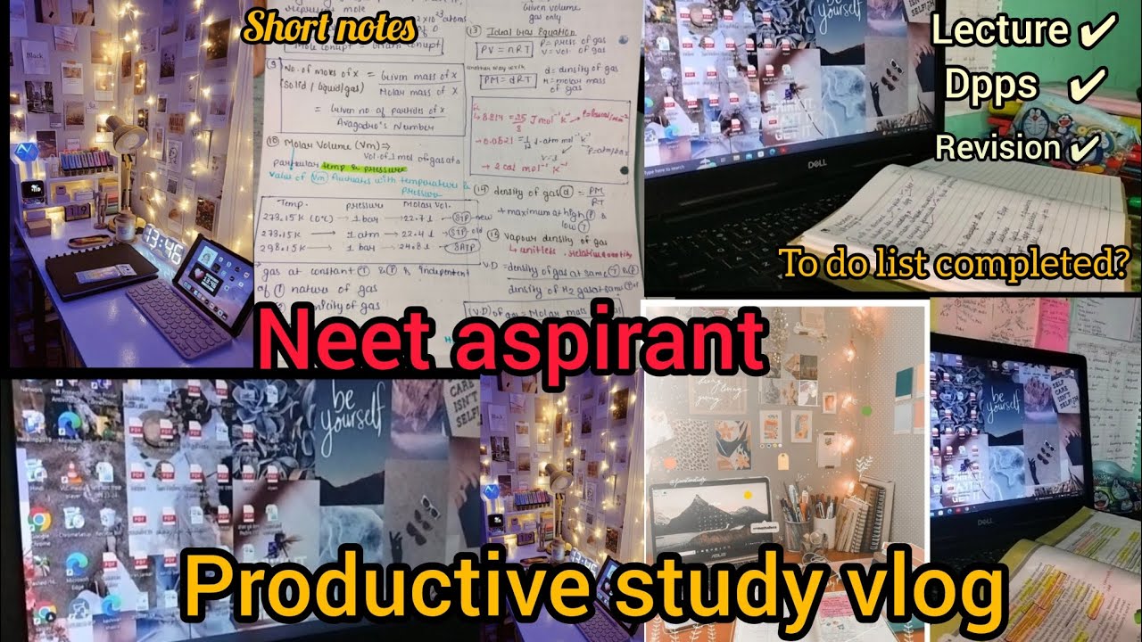 Productive study vlog Neet aspirants 📚🌷 | NEET 2025 🩺 | study vlog 🌳 | study with me🌸#pw# ...