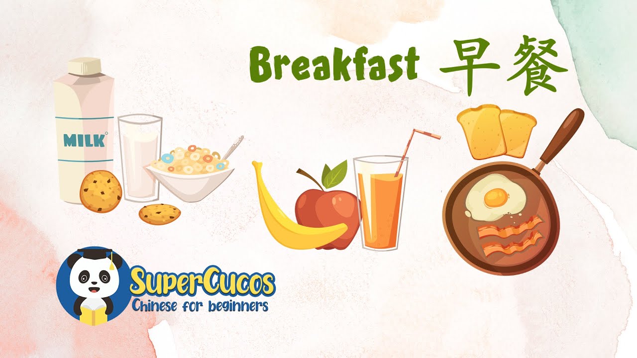 Learn Chinese for Beginners - Breakfast | 学中文- 早餐 | Aprender Chino ...