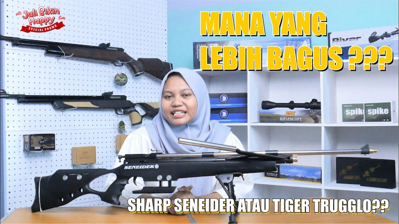 [ REKOMENDASI ] SENAPAN UKLIK PREMIUM SHARP SENEIDER VS SHARP INNOVA ...