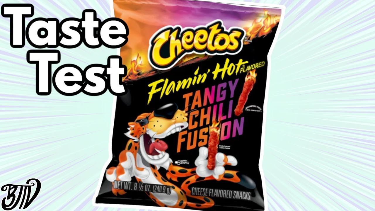 Cheetos Flamin' Hot Tangy Chili Fusion || Taste Test Tuesday - YouTube