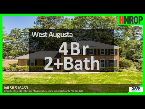 #AugustaListingAuthority Augusta 4Br 2+Ba Home | Beautifully, updated ...