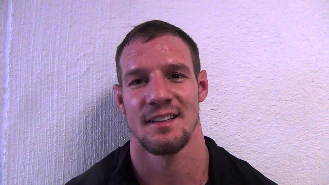 Dustin Schlatter (USA) after 70 kg Semis win at Schultz Memorial - YouTube