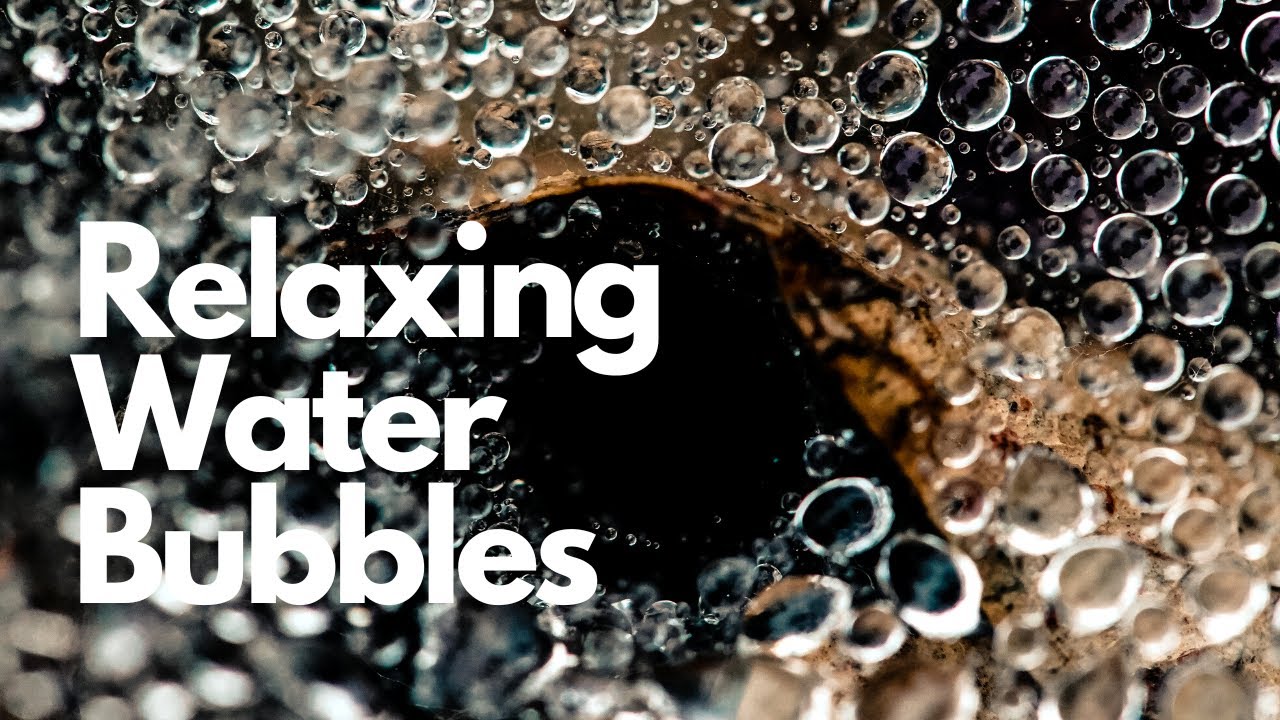 Bubbling Water Sound Effects | 10 Hours | Relaxing Water Bubble Sounds ...