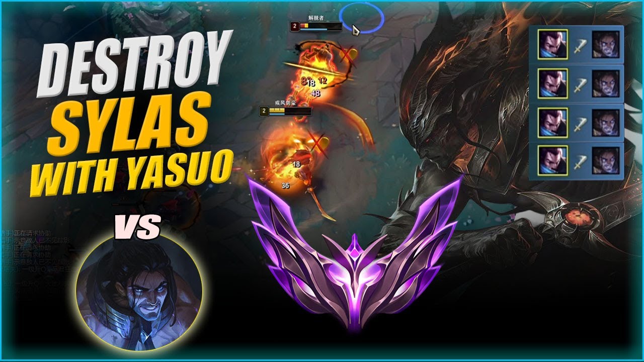 RouFeng Yasuo: Master Sylas Can't Play the Game When facing Rank 1 ...
