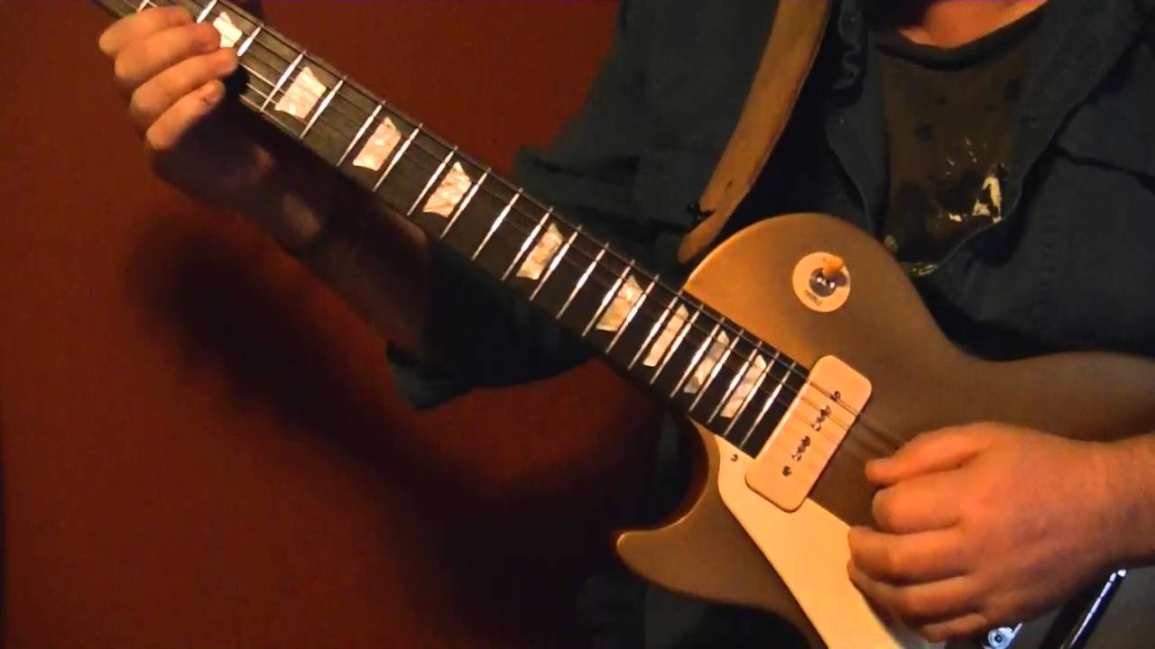 RC Pickups P90 PLUS demo - YouTube
