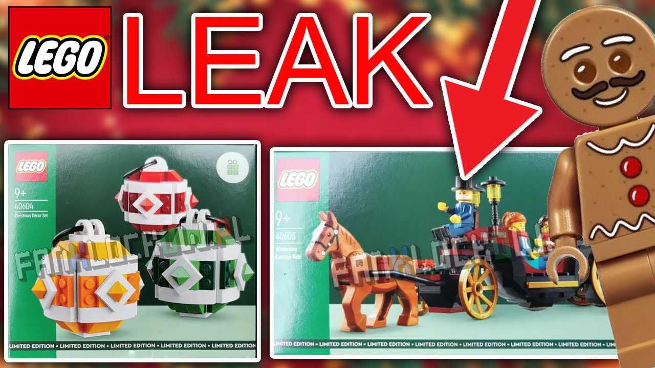 LEAKED Lego Christmas GWPs 2023!!! - YouTube