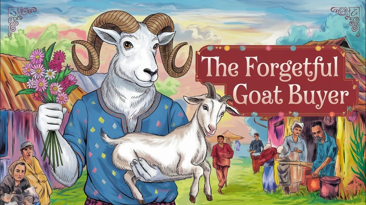 The Forgetful Goat Buyer: A Hilarious Tale from the Village - YouTube
