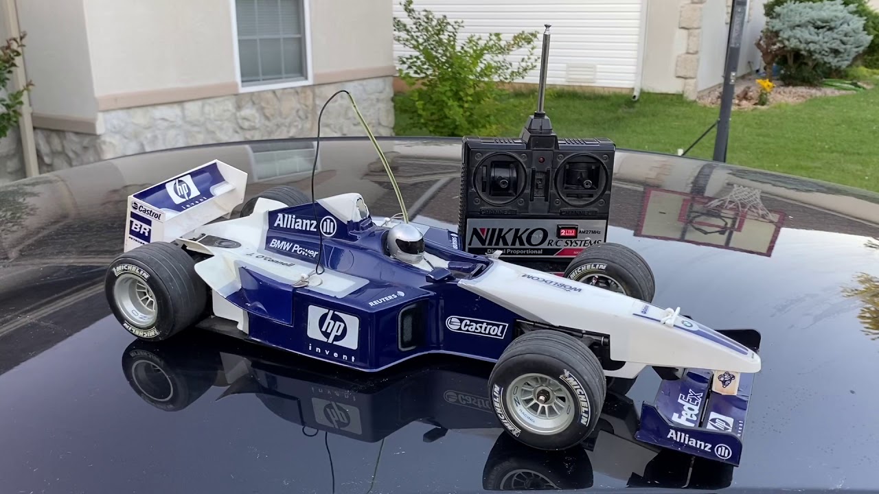 Nikko 1/10 BMW F1 - YouTube