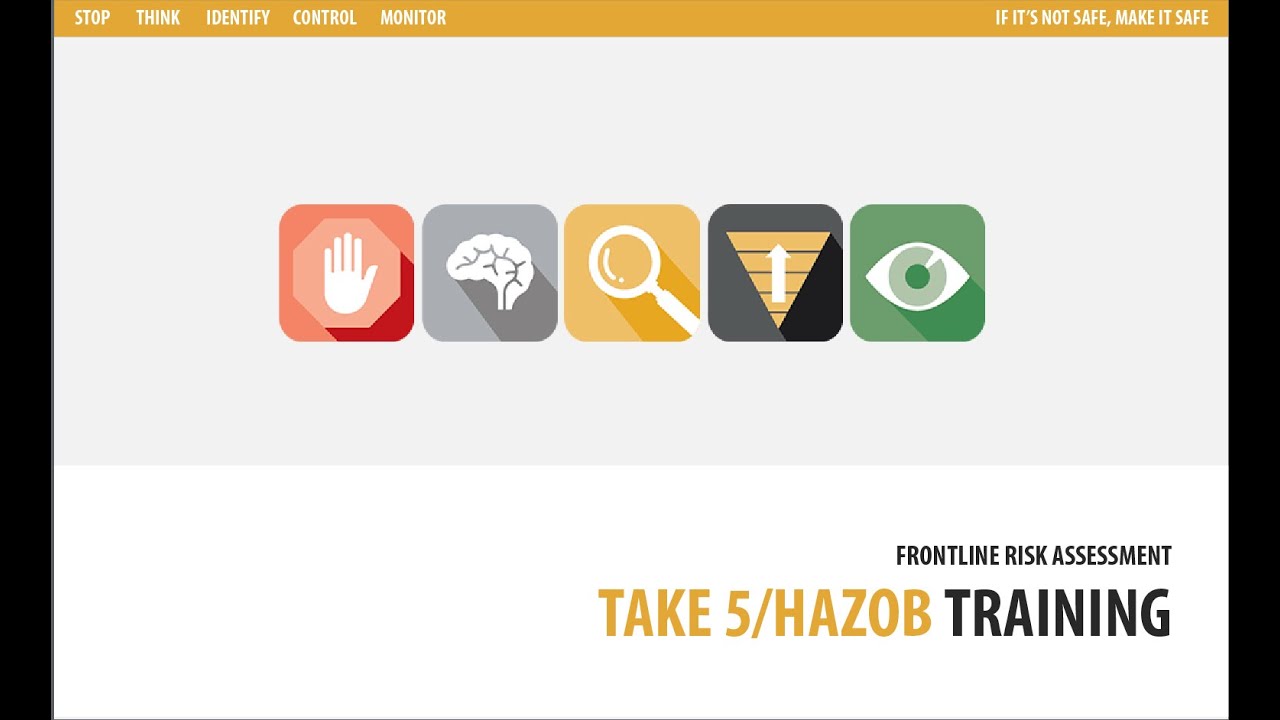 Take 5 Training Video - YouTube