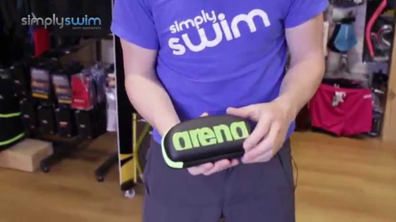 Arena Goggle Case - www.simplyswim.com - YouTube