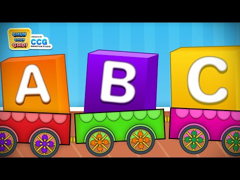 ABC Song with Toy Train | Learn Alphabet A to Z for Kids | Fun Nursery Rhymes🚂