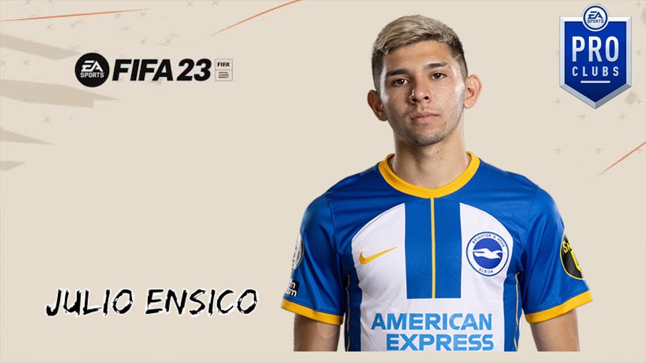 FIFA 23 Pro Club Face Creations - Julio Enciso - Pro Club Look alike ...
