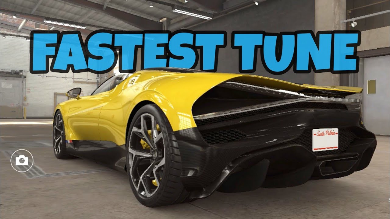 CSR2 Bugatti W16 Mistral Fastest Tune & Shift Pattern - YouTube