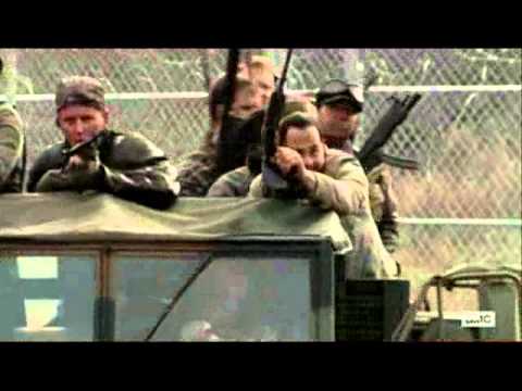 Walking Dead Rambo scene - YouTube