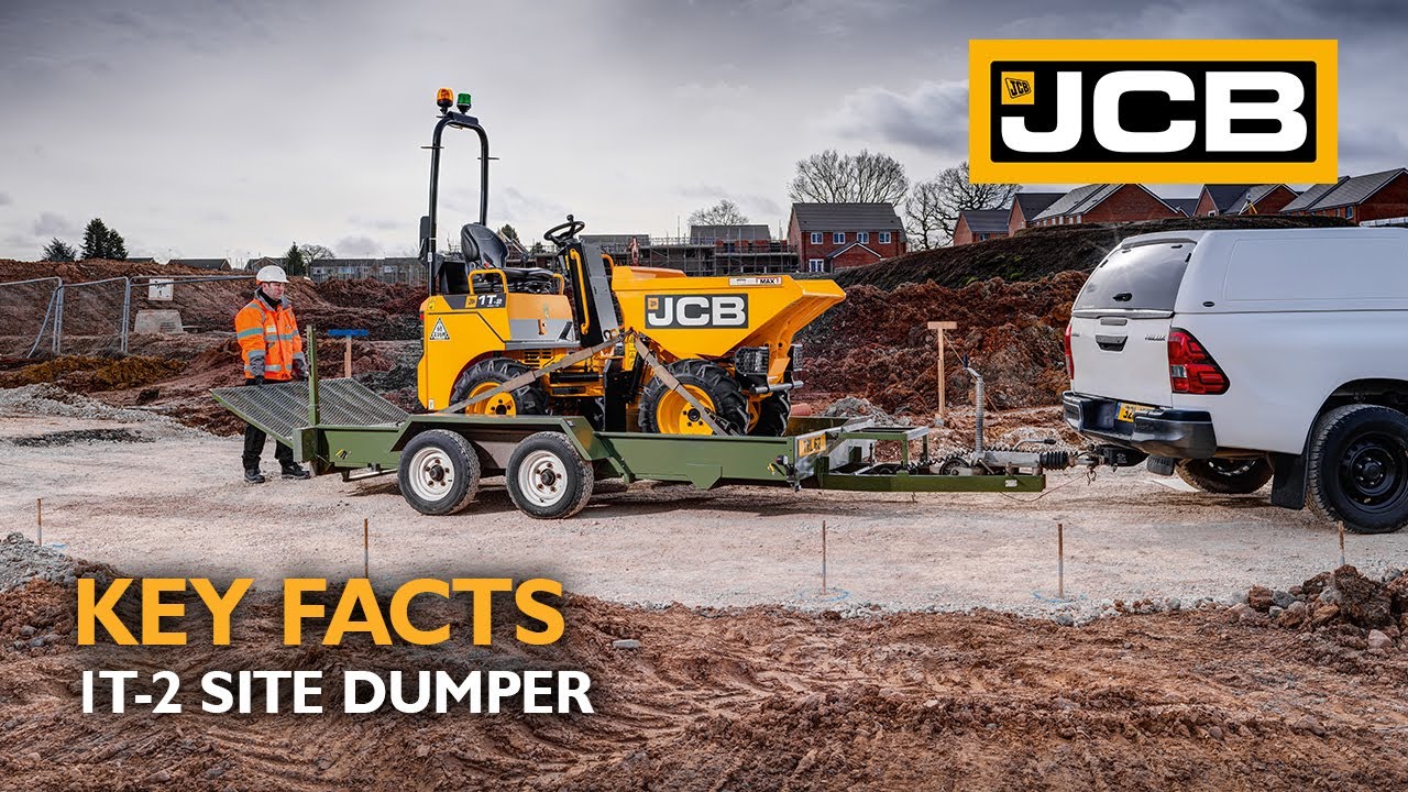 JCB 1T-2 High-Tip Dumper - Key Facts - YouTube