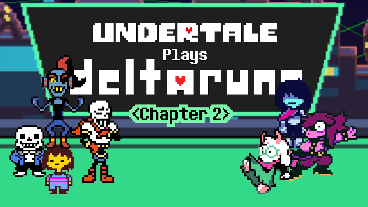 Undertale plays Deltarune Chapter 2! - YouTube