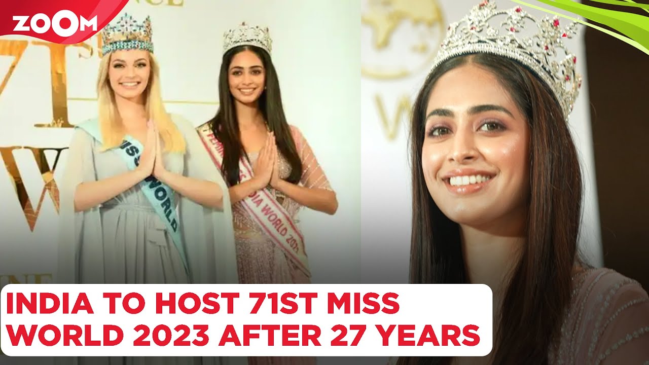 India to HOST 71st Miss World 2023 after 27 years; Former Miss World ...