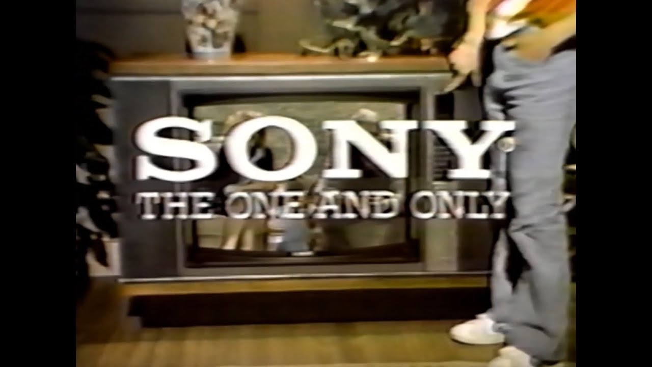 Sony Trinitron Commercial (aired 1981) - YouTube