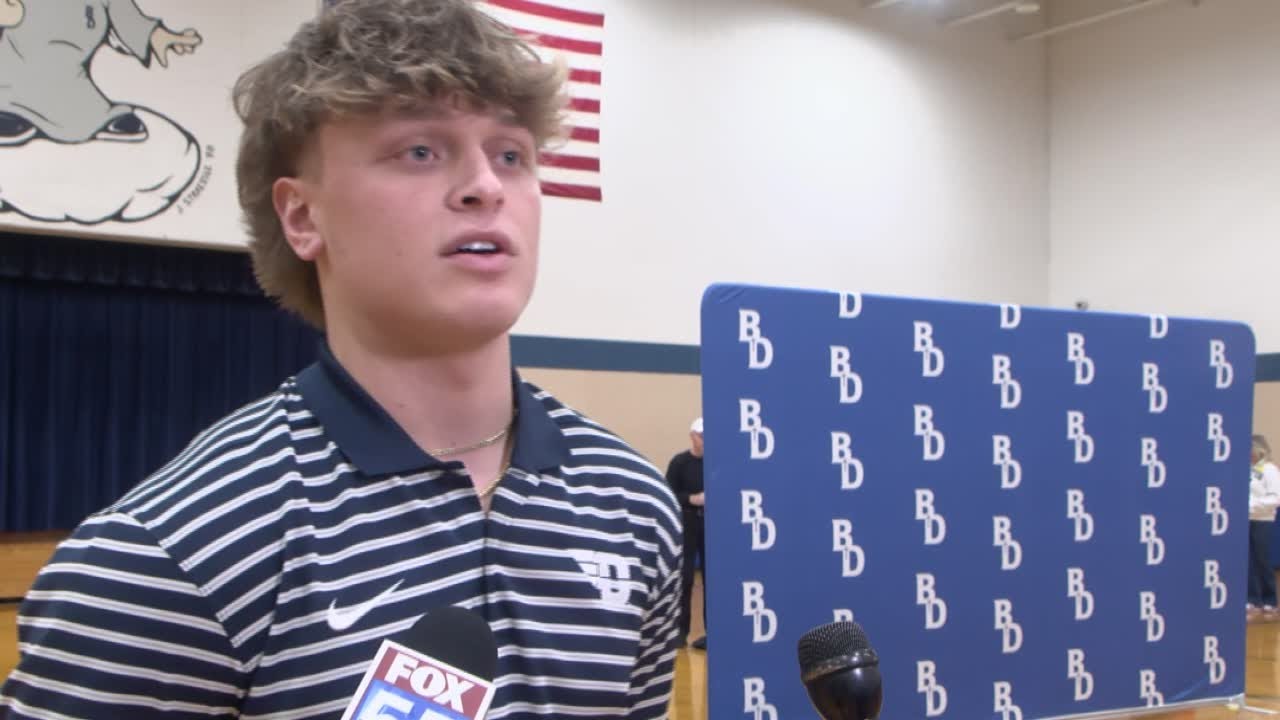 Lucas Collins signs with Dayton - YouTube