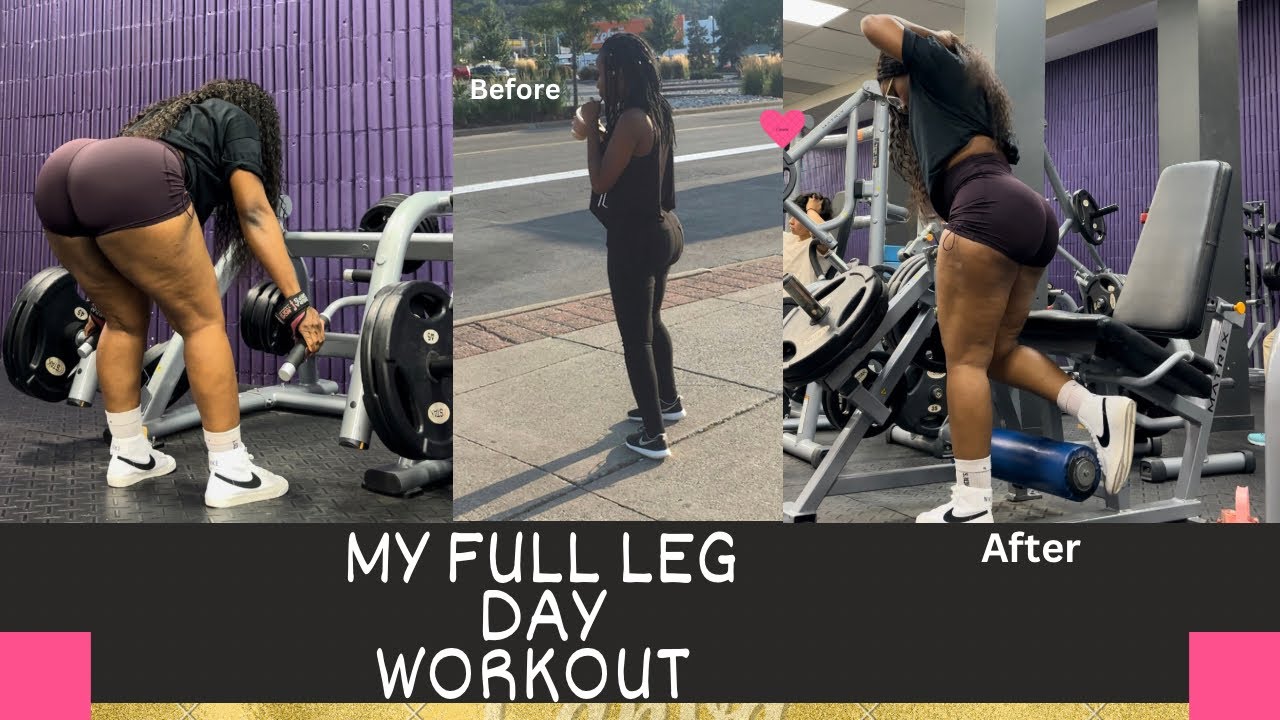 How I Built My Legs from Skinny to Slim Thick | Full Leg Workout - YouTube