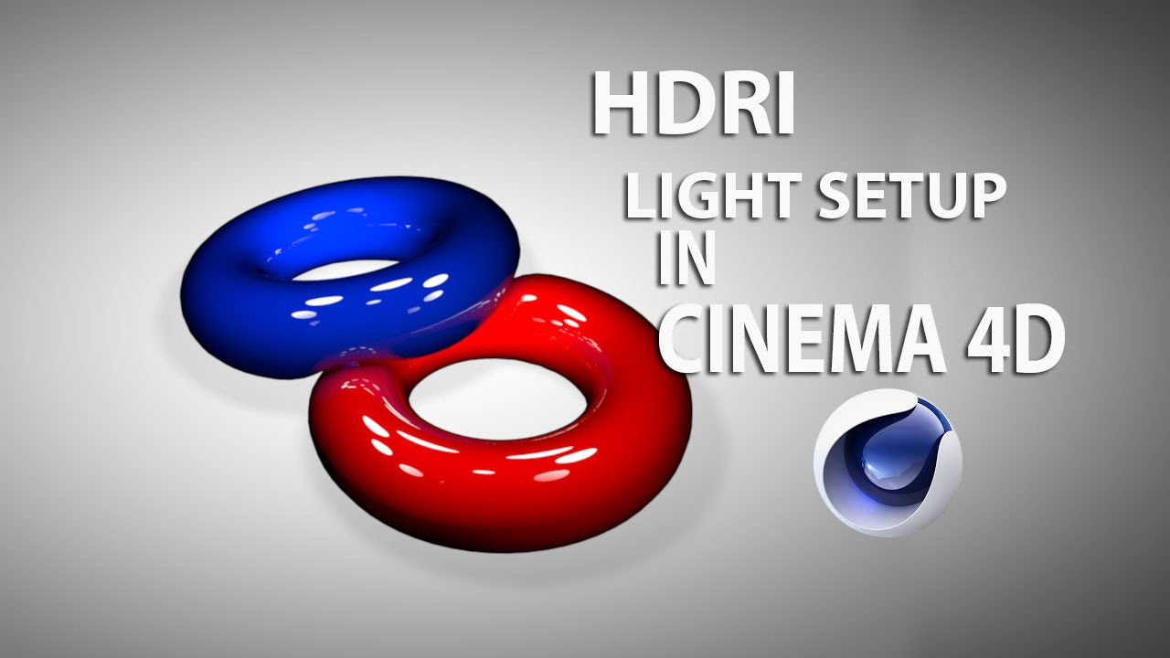 Cinema 4d Tutorials | How to create Basic HDRI lighting setup within cinema 4d tutorial-HD - YouTube