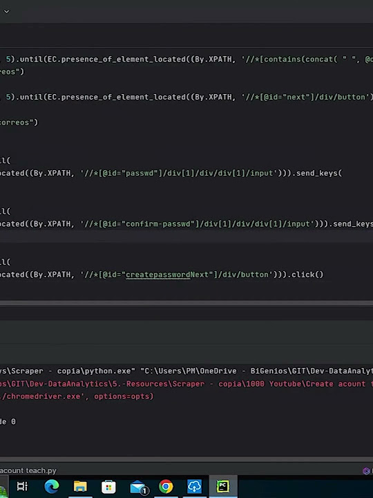Automatización de registro en Google usando Selenium en Python - YouTube