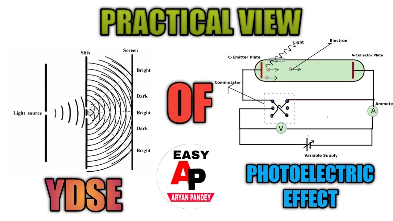 Practical view of photoelectric effect and ydse || By- The great ...