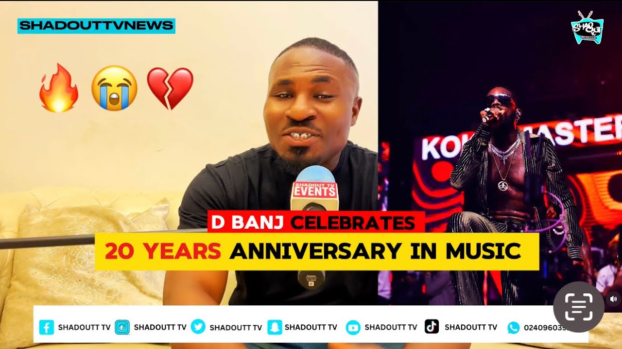D'banj celebrates 20 years anniversary in music in a grand star dubbed ...